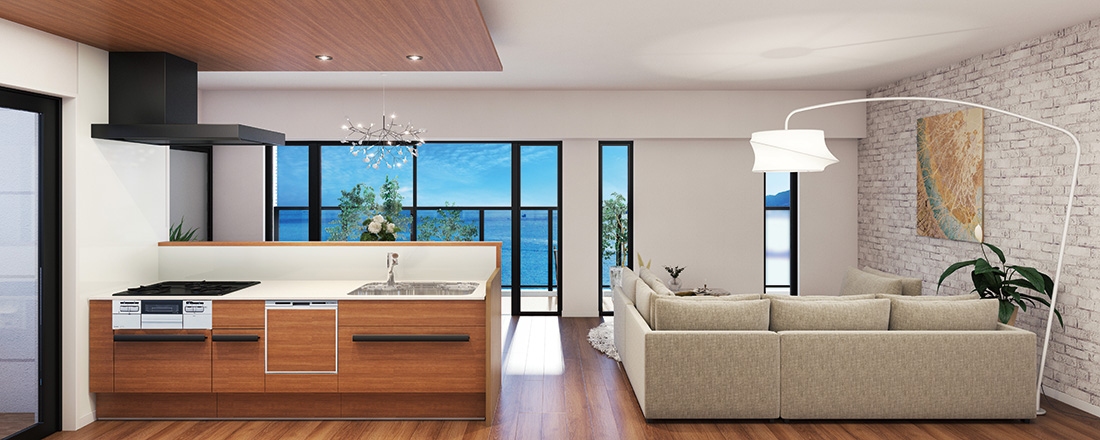 Dtype 3LDK｜間取り｜リヴィエール長府シーサイドヴィラ